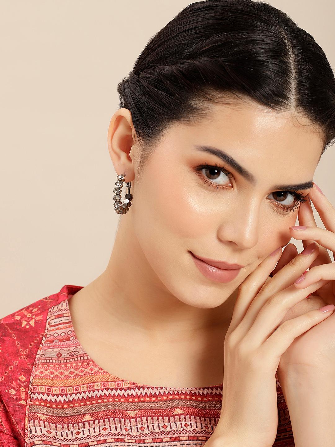 Buy Anouk Circular Hoop Earrings - Earrings for Women 24684020 | Myntra