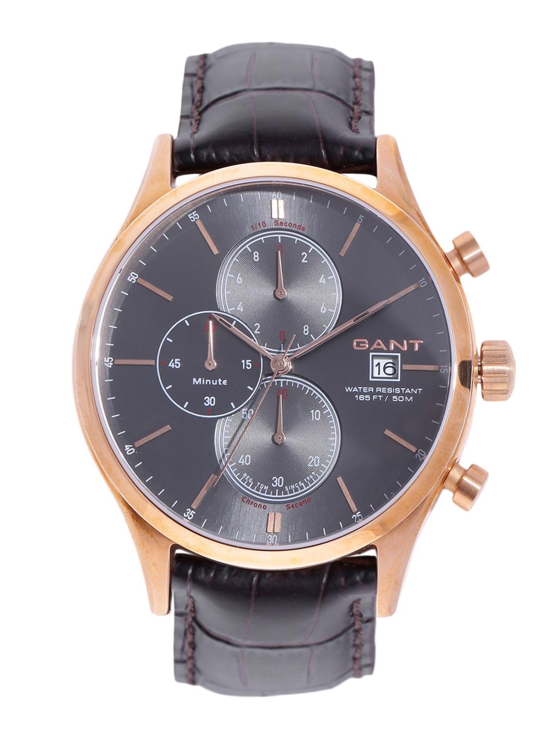 Buy GANT Men Charcoal Grey Analogue Watch W70406 - Watches for Men ...