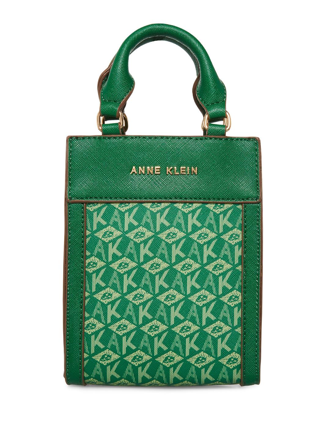 Buy ANNE KLEIN Brand Logo Printed Structured Handheld Bag - Handbags ...