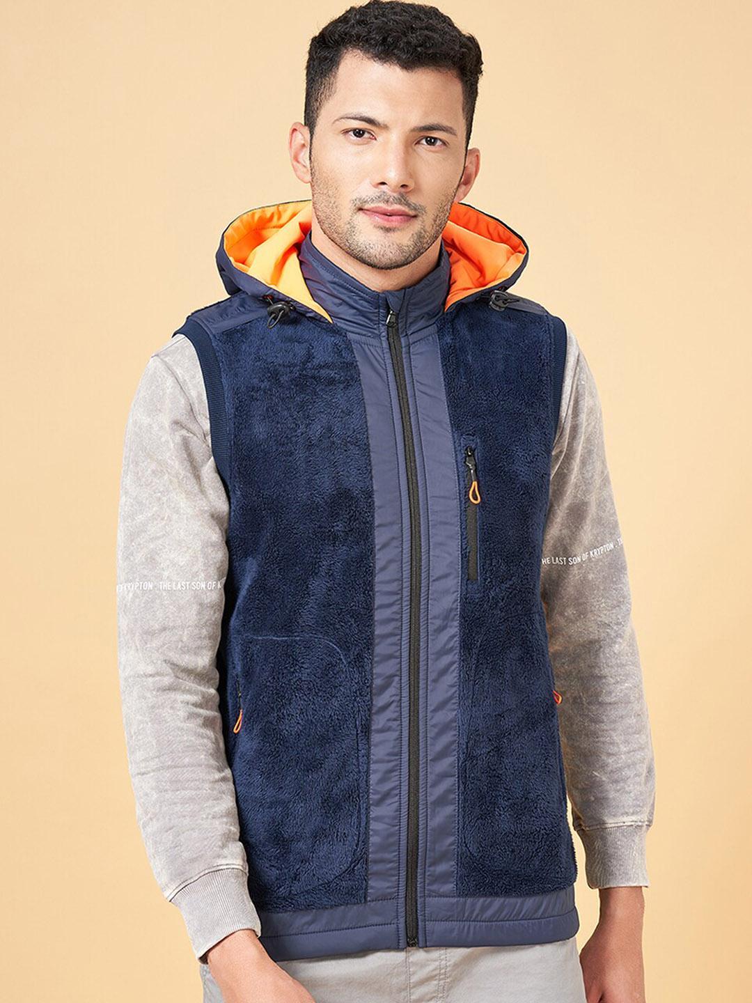 Buy Urban Ranger By Pantaloons Hooded Tailored Jacket - Jackets for Men ...
