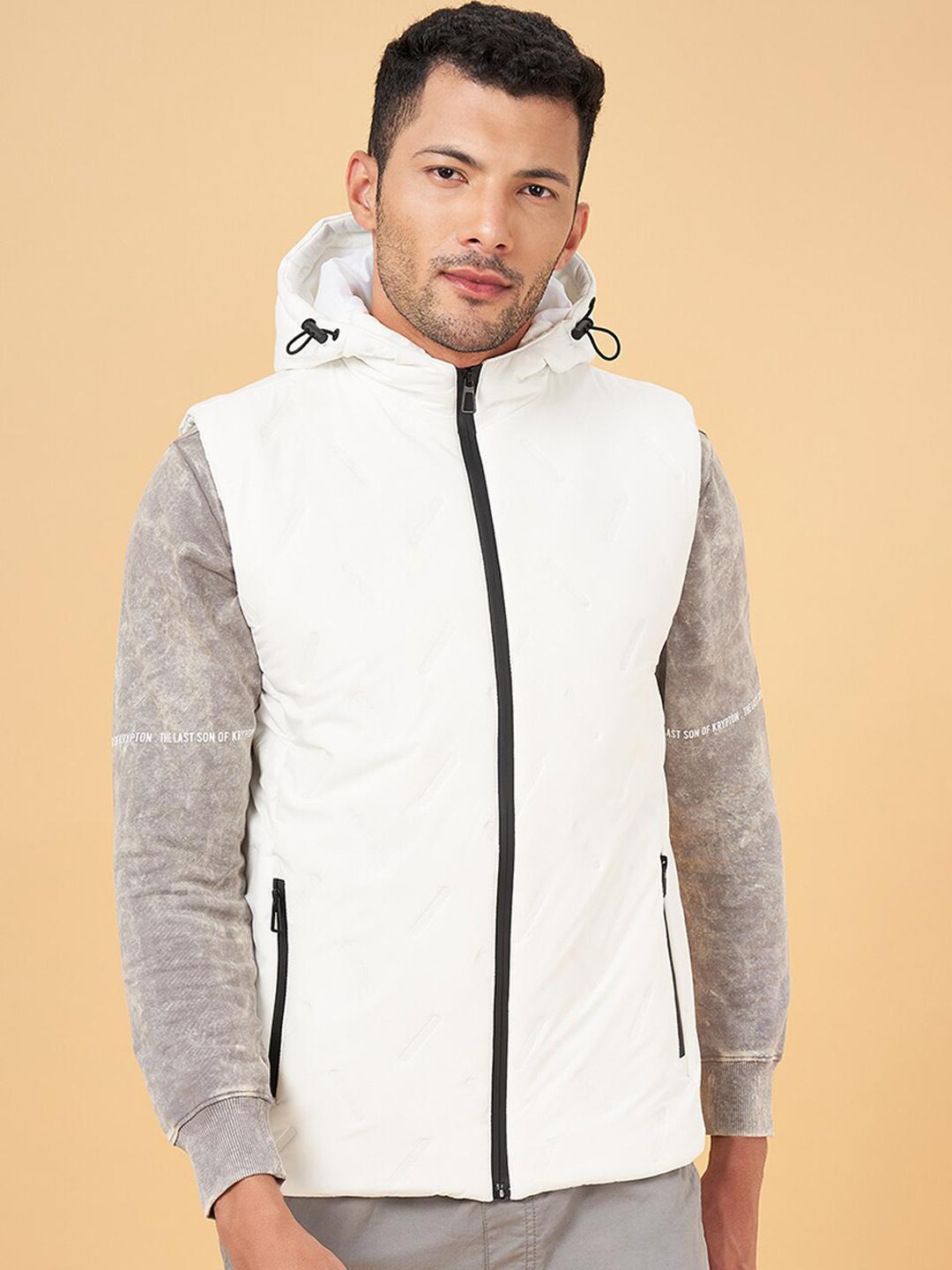 Buy Urban Ranger By Pantaloons Hooded Padded Jacket - Jackets for Men ...