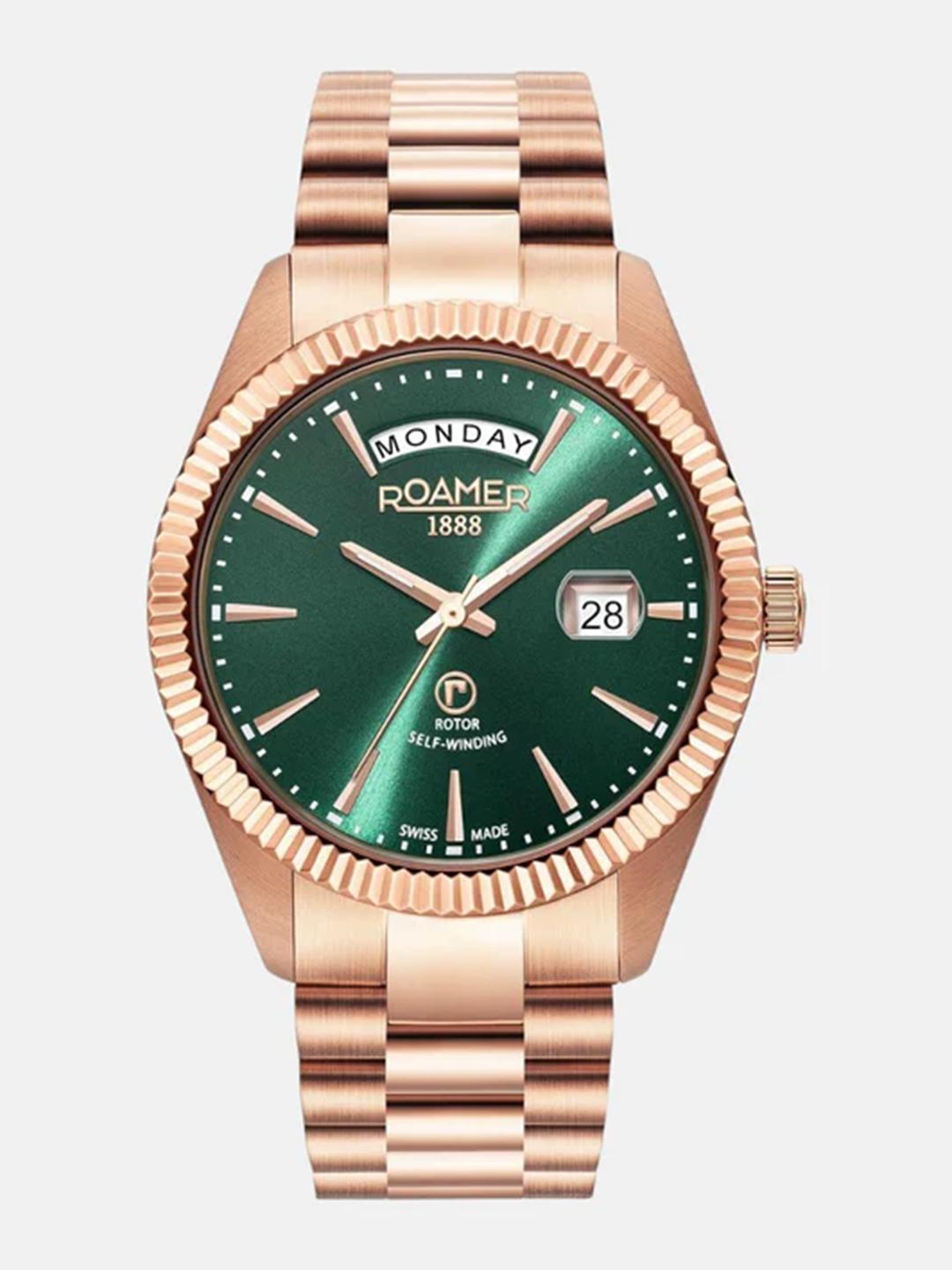 Buy ROAMER Men Stainless Steel Analogue Motion Powered Watch 981662 49 ...
