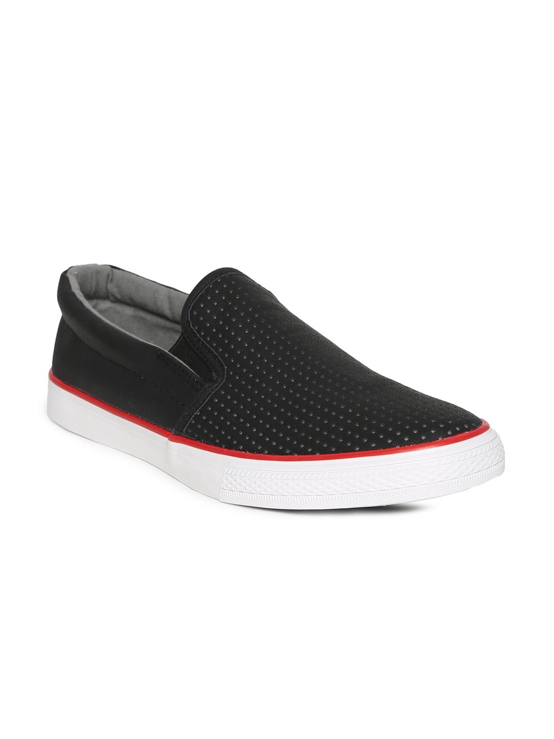 Buy U.S. Polo Assn. Men Black Senthil Slip On Sneakers - Casual Shoes ...