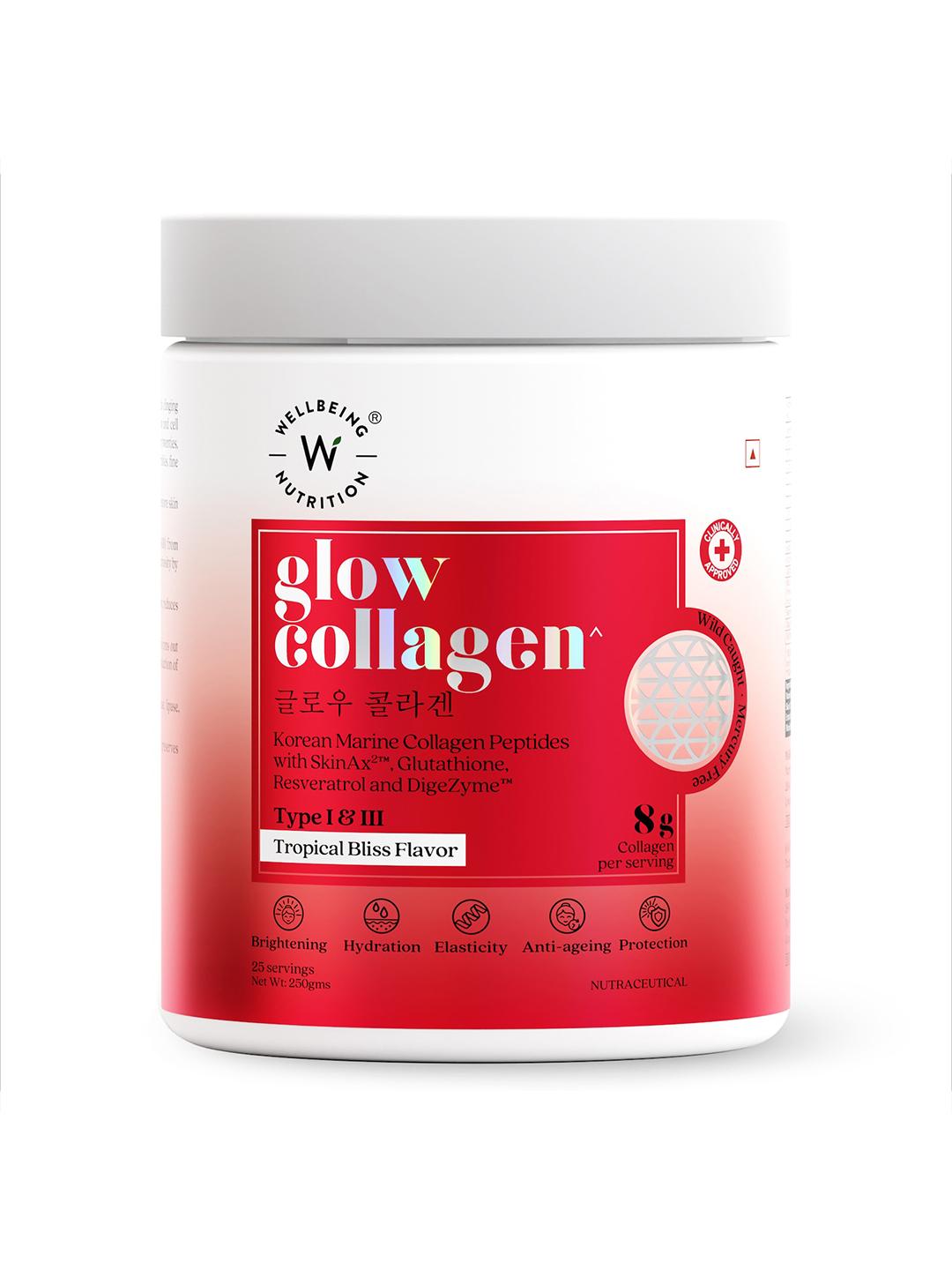 Buy Wellbeing Nutrition Collagen Peptides Reduces Pigmentation Glow ...