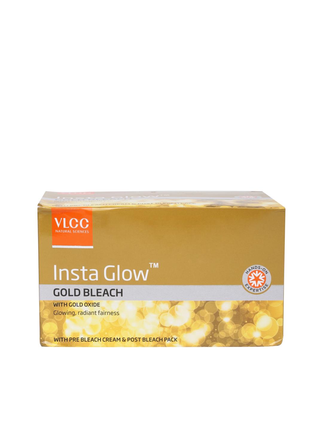 Buy VLCC Insta Glow Gold Bleach - Bleach for Women 248471 | Myntra