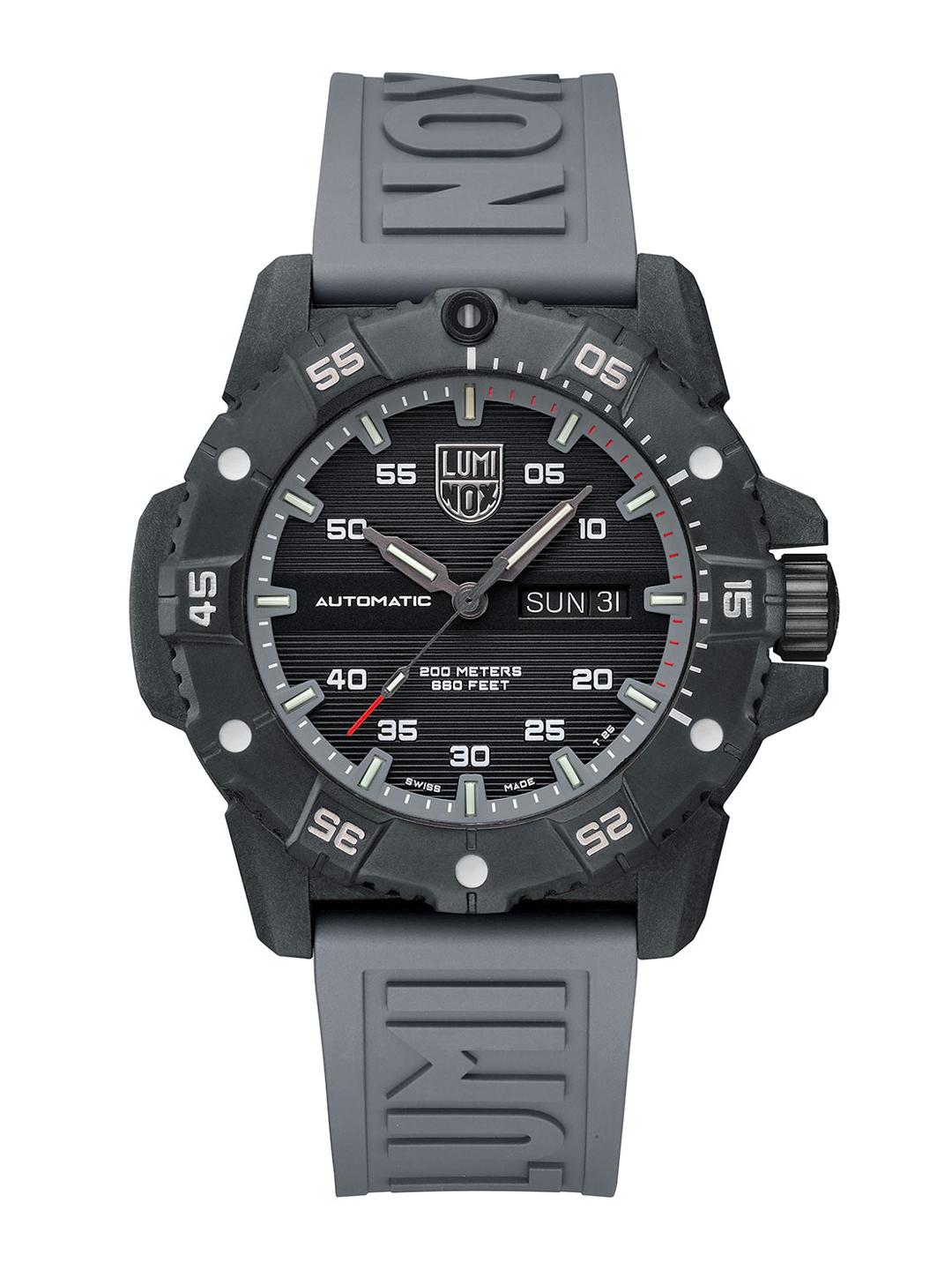 Buy Luminox Men Embellished Dial & Grey Bracelet Style Straps Analogue ...