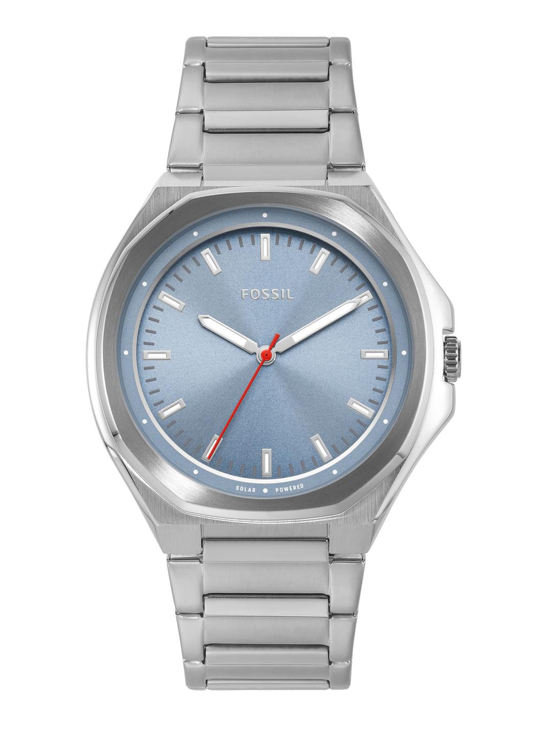 Buy Fossil Men Evanston Bracelet Style Straps Analogue Watch BQ2766 ...