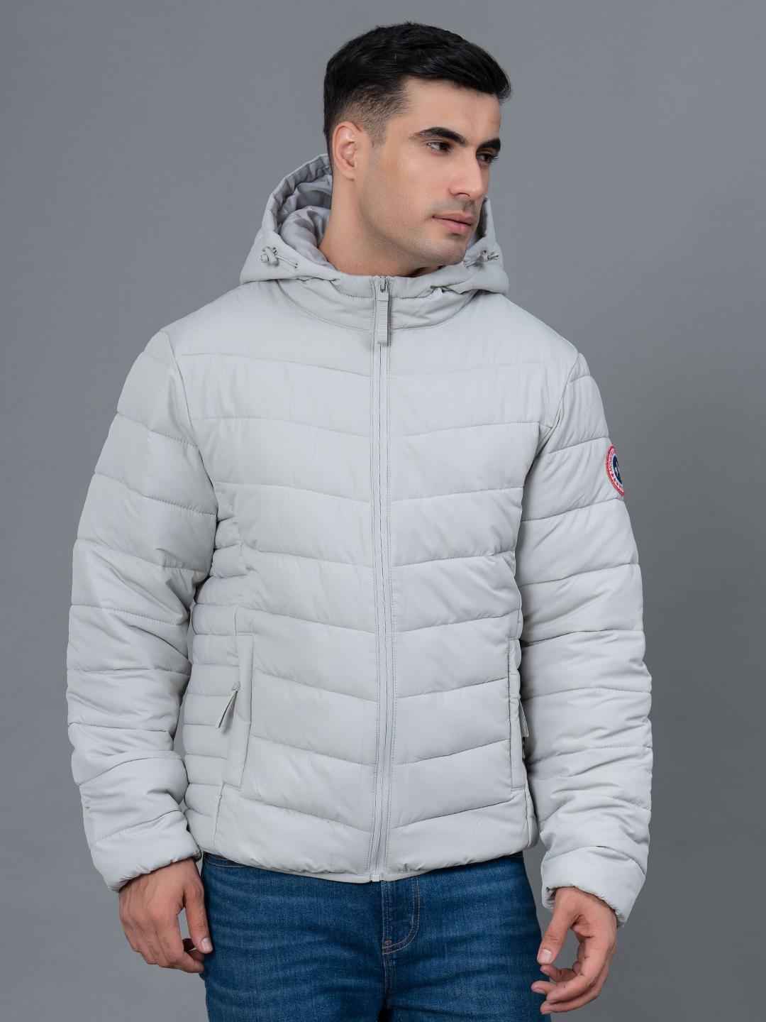 Buy Red Tape Men Solid Hooded Padded Jacket - Jackets for Men 24872970 ...