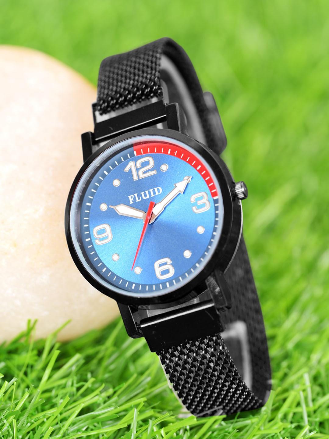 Buy FLUID Women Water Resistant Reset Time Analogue Watch FLWatch23 023 ...