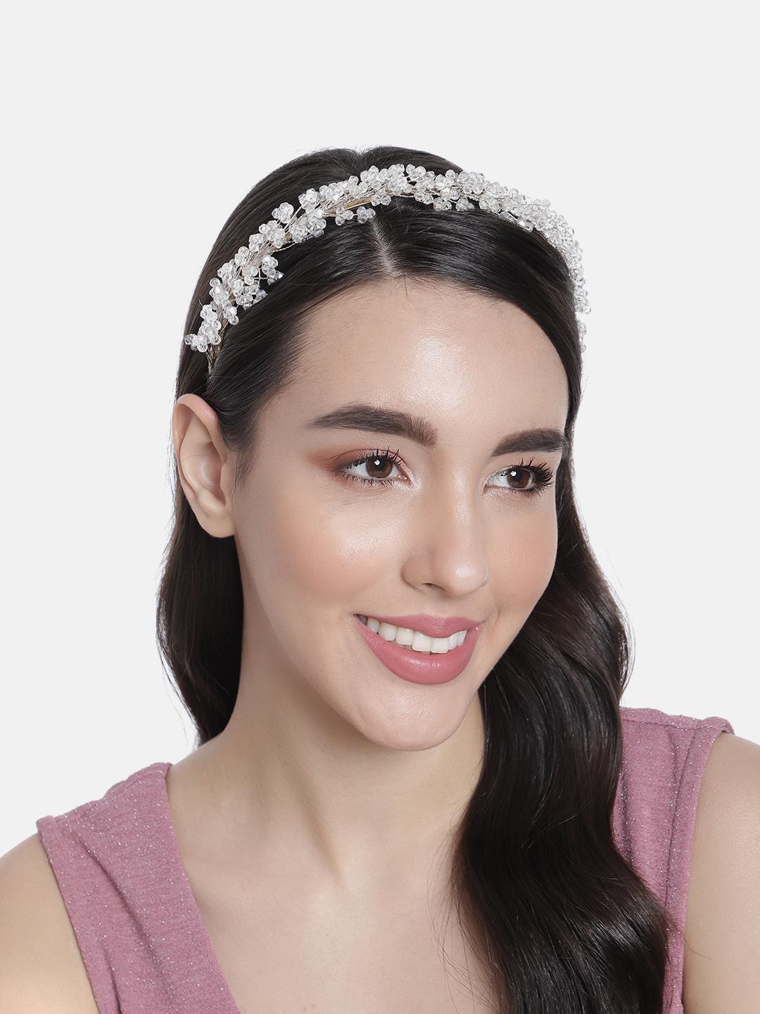 Buy LAIDA Women Embellished Hairband - Hair Accessory for Women ...