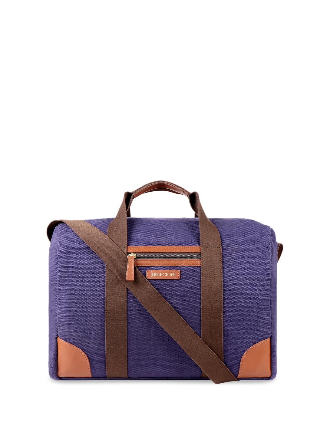Buy Hidesign Self Design Duffle Bag - Duffel Bag for Unisex 24939810 ...