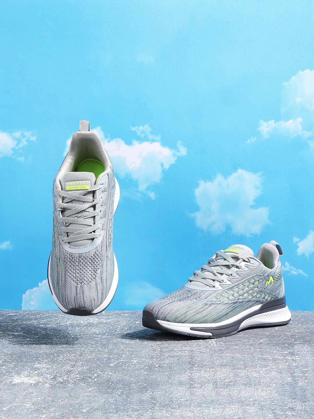 Buy Metro Men Textile Walking Shoes - Sports Shoes for Men 24956478 ...