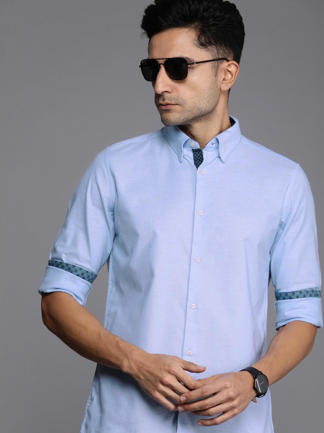 Buy NEXT Solid Spread Collar Casual Shirt - Shirts for Men 25003722 ...