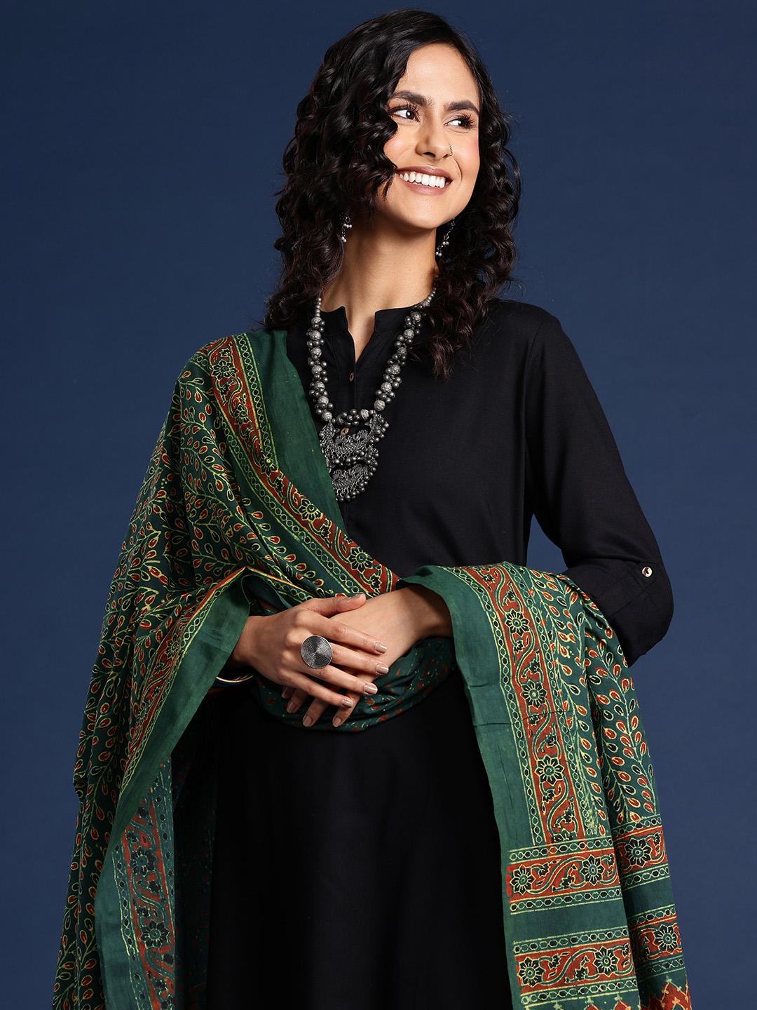 Buy Taavi Printed Cotton Dupatta - Dupatta for Women 25050864 | Myntra