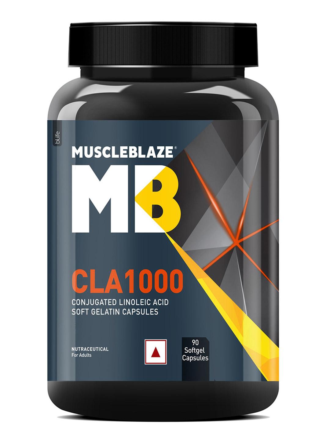Buy MuscleBlaze CLA 1000 Supports Weight Loss & Fuels Metabolism 90 ...