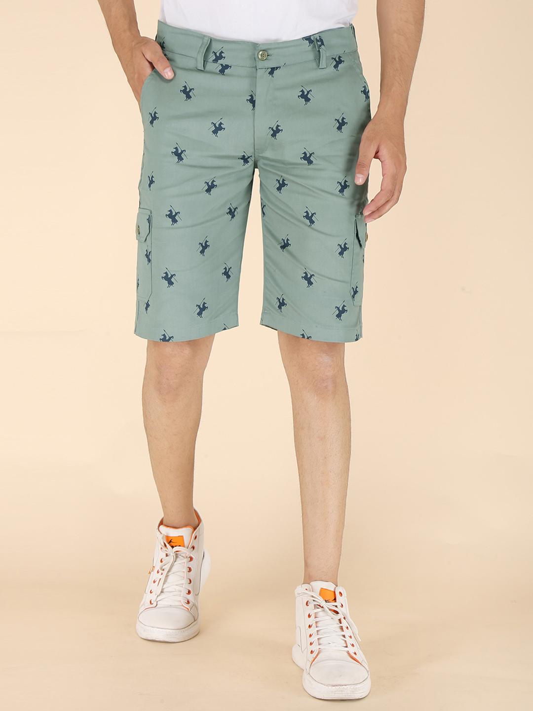 Buy FUBAR Men Printed Slim Fit Cargo Shorts - Shorts for Men 25087864 ...