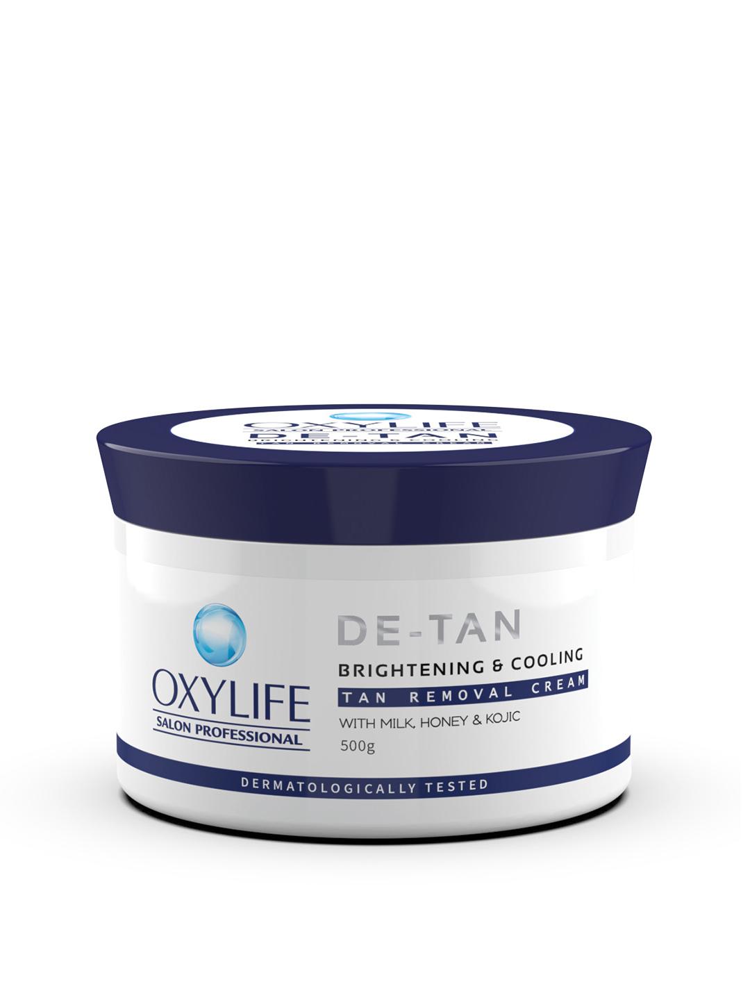 Buy OXYLIFE De Tan Brightening & Cooling Tan Removal Cream With Milk ...