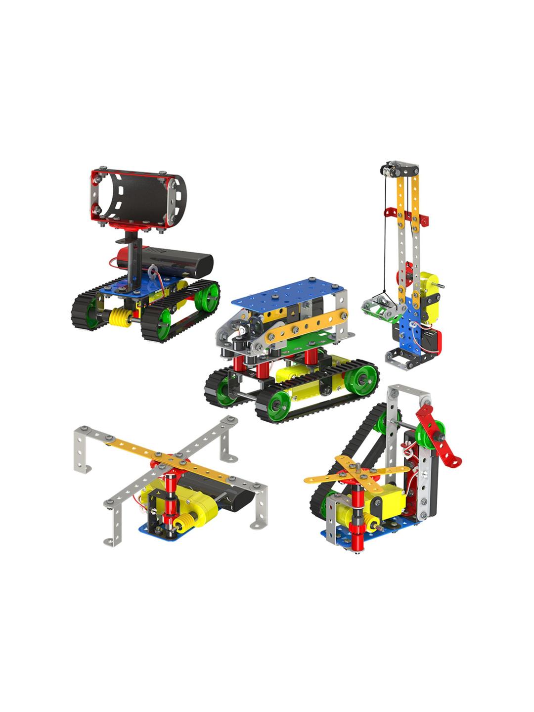 Buy Mechanix Zephyr Kids 166Pc Mechanix STEM Engineering System Robotix ...