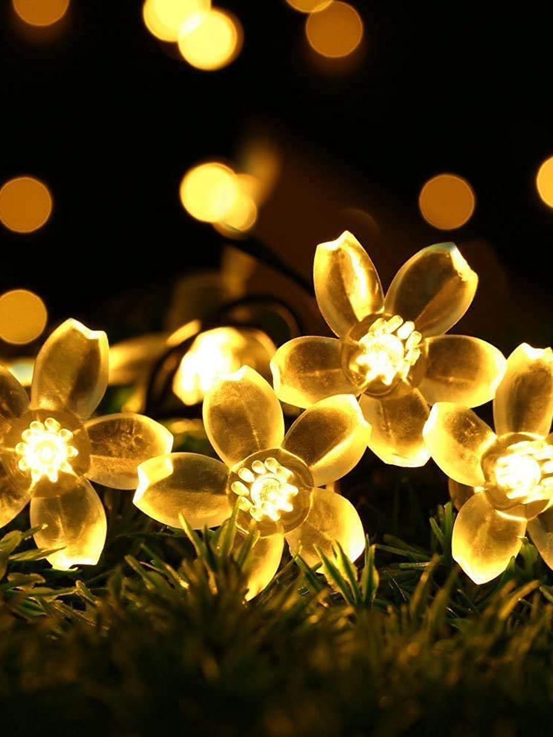 Buy Quace Yellow Flower 3 Meter Fairy String Lights - String Lights for ...