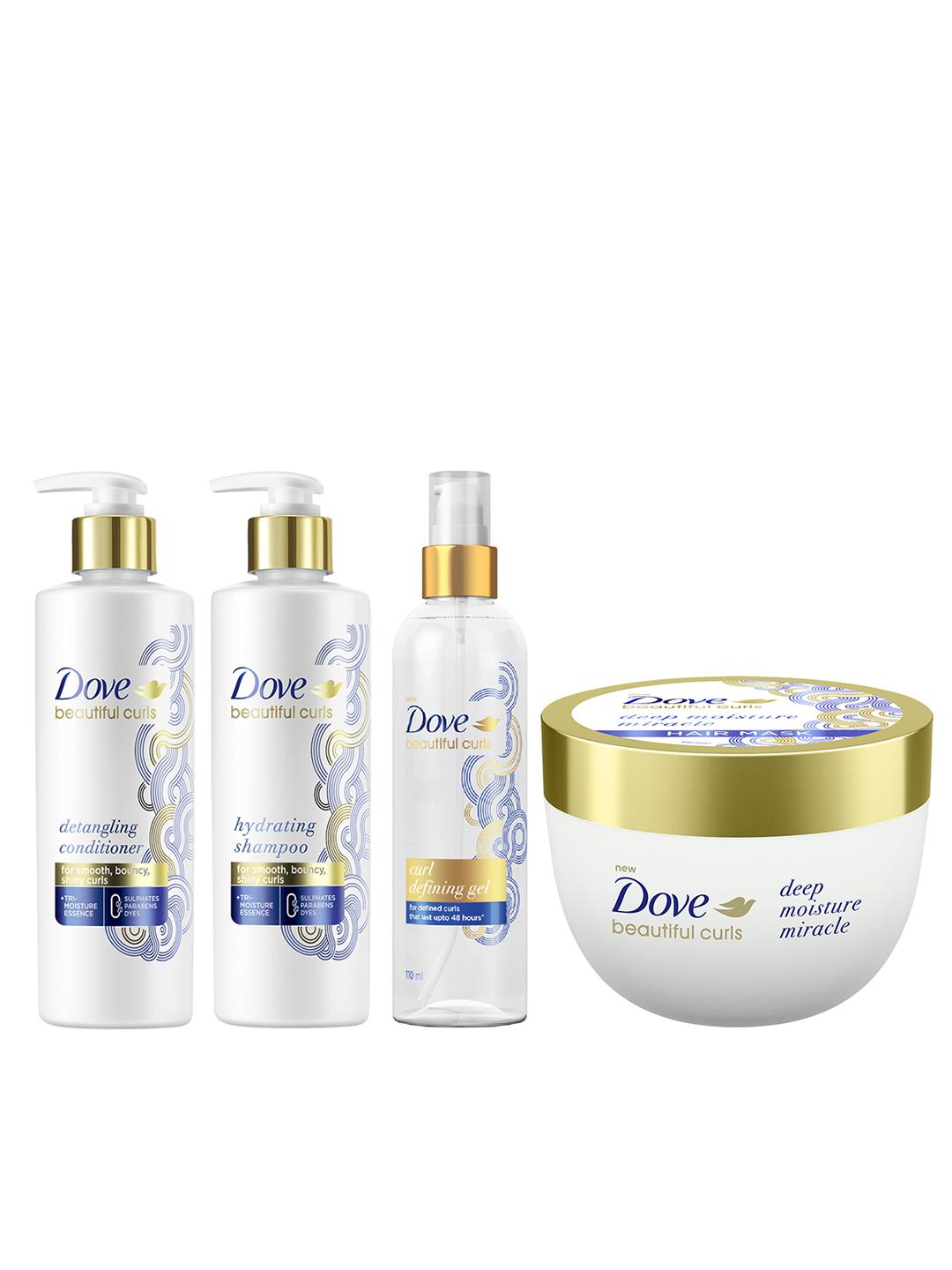 Buy Dove Beautiful Curls Complete Hair Care Combo - Hair Care Combo for ...