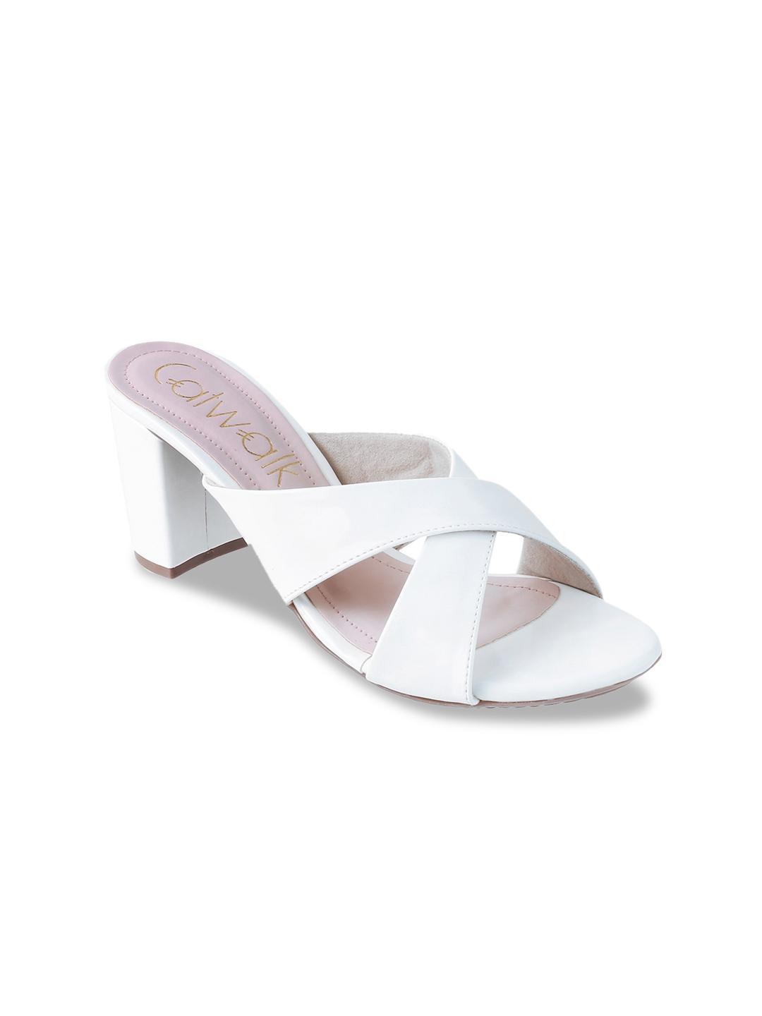 Buy Catwalk Criss Cross Strap Block Heels - Heels for Women 25211360 ...