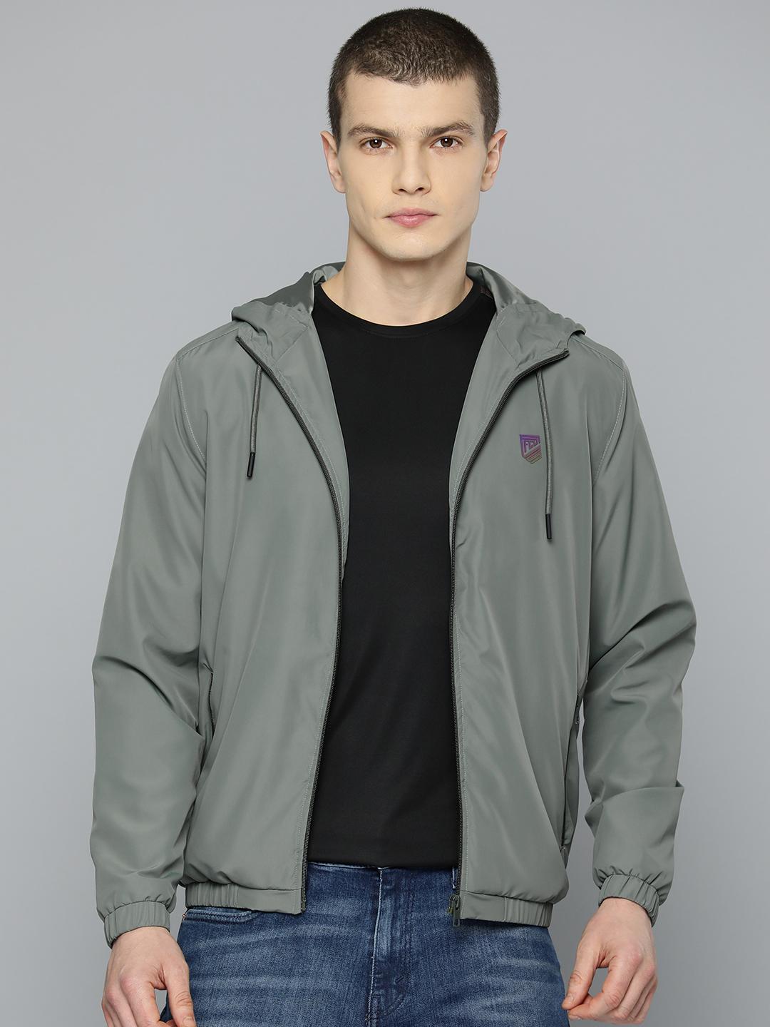 Buy Fort Collins Hooded Tailored Jacket - Jackets for Men 25265214 | Myntra