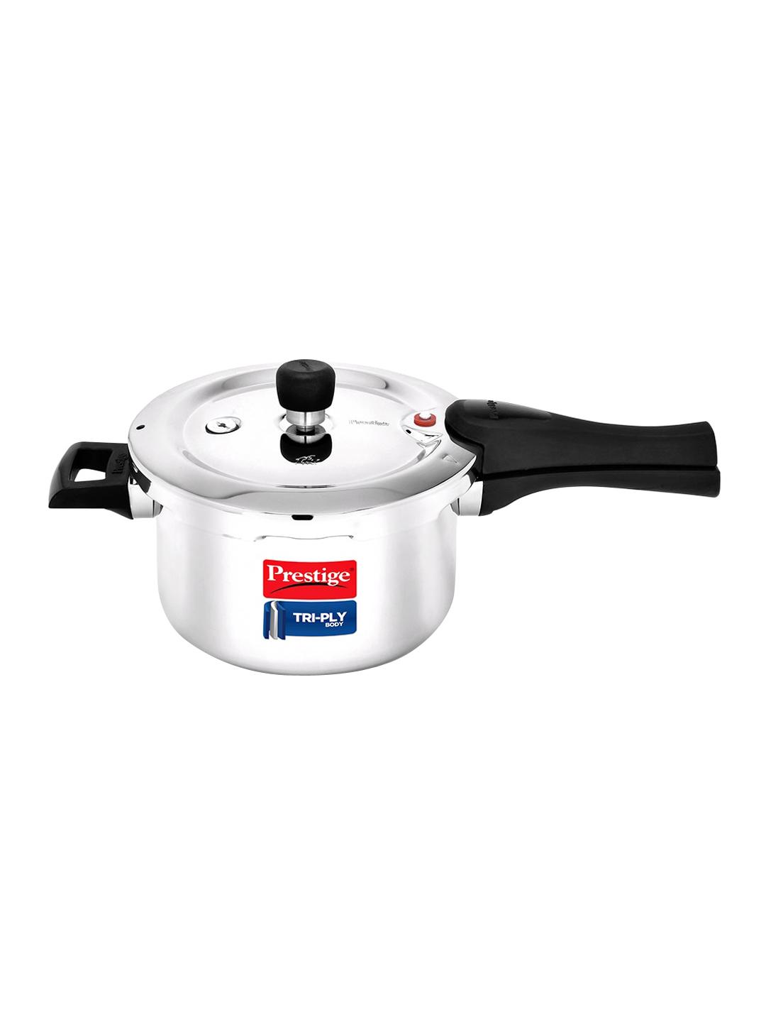 Buy Prestige Svachh Silver Tri Ply Stainless Steel Induction Base Outer ...