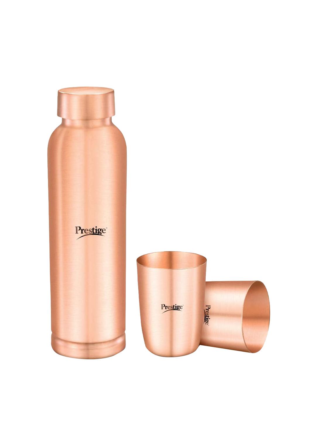 Buy Prestige TCGS 01 Brand Logo Copper Spill Proof 3 Piece Water Bottle ...