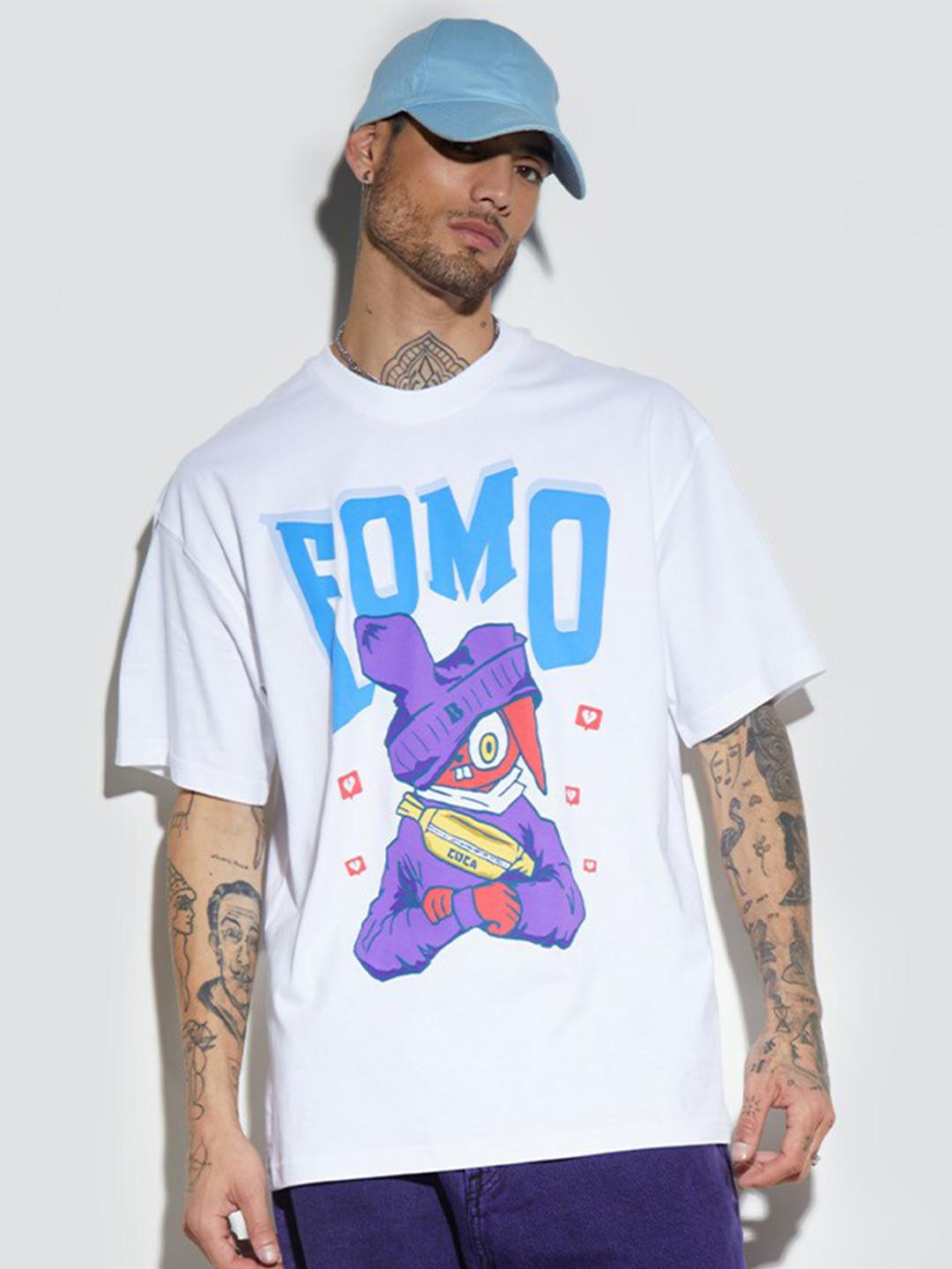 Buy Bonkers Corner Graphic Printed Oversized Cotton T Shirt - Tshirts ...
