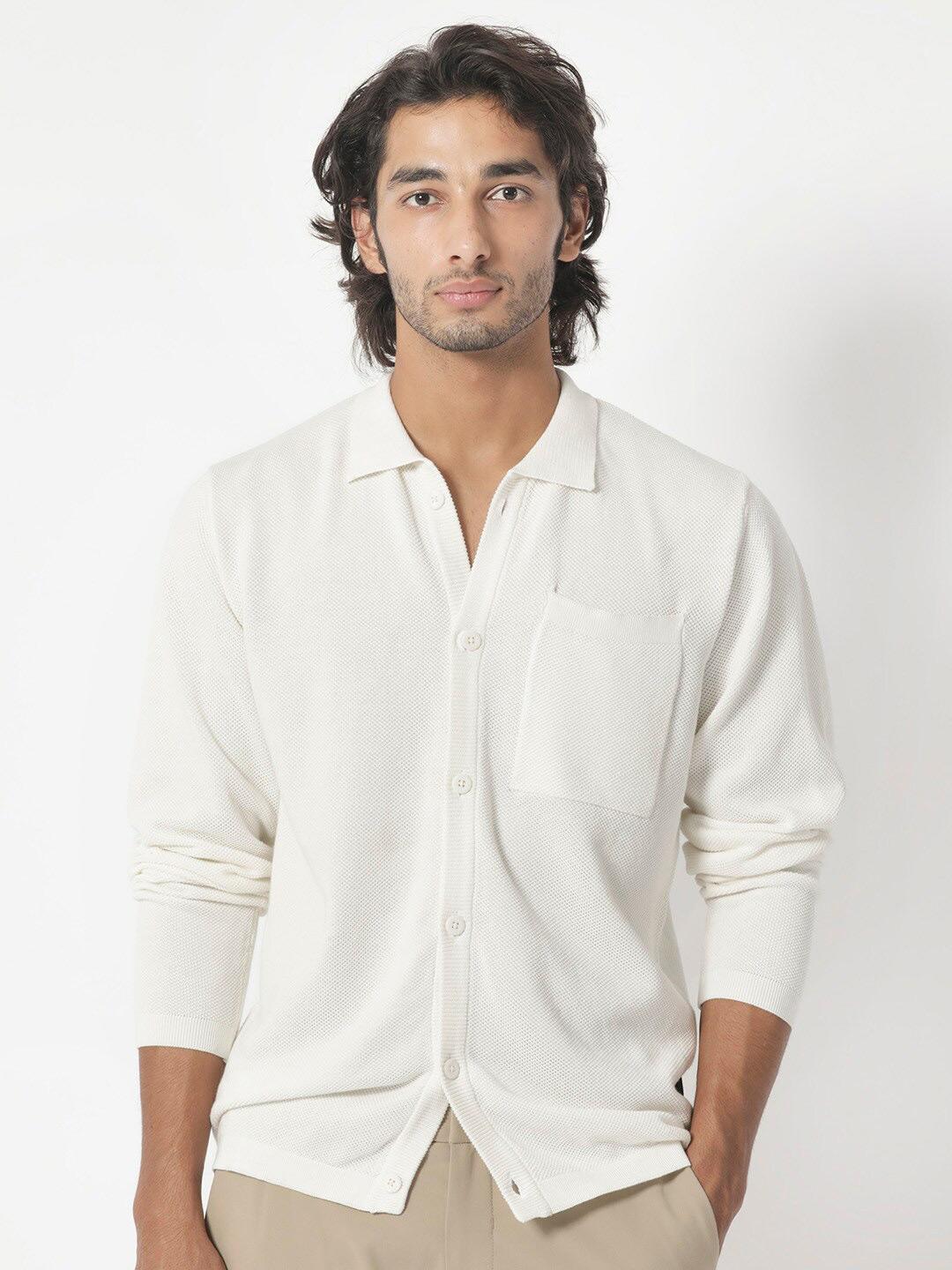 Buy RARE RABBIT Men Boise Slim Fit Opaque Cotton Shirt - Shirts for Men ...