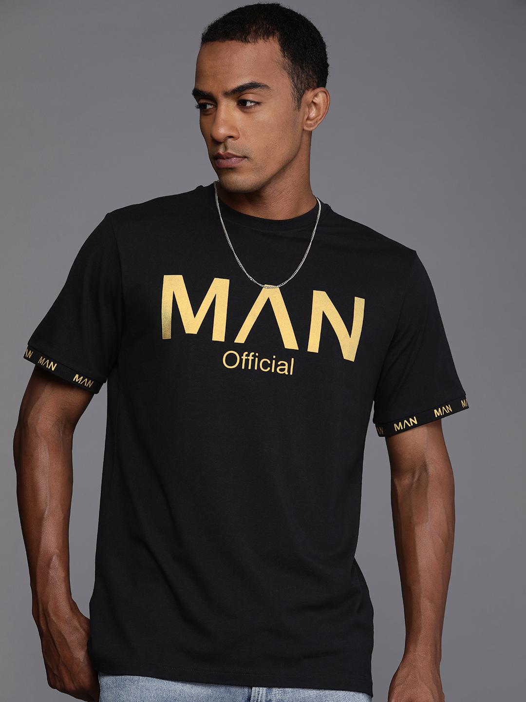 Buy BoohooMAN Brand Logo Printed T Shirt - Tshirts for Men 25392320 ...
