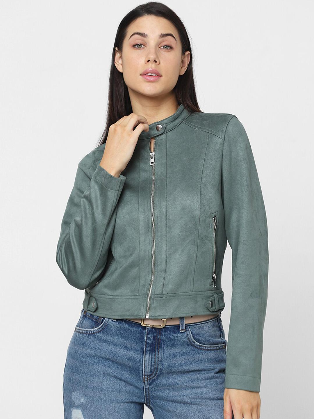 Buy Vero Moda Crop Bomber Jacket - Jackets for Women 25418760 | Myntra