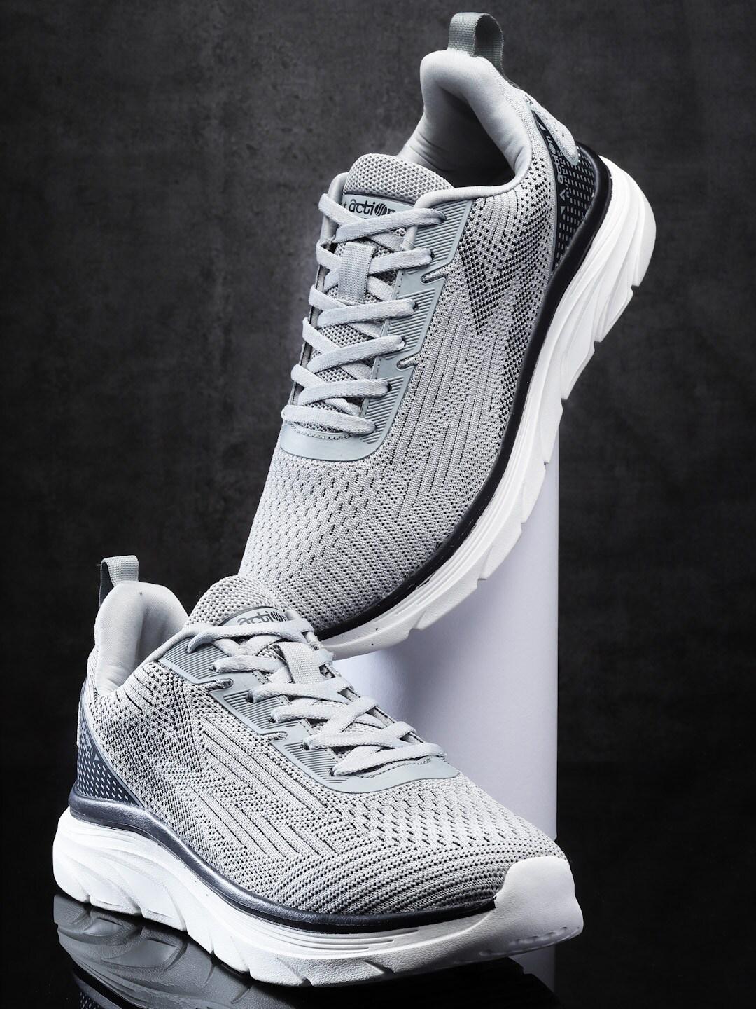 Buy Action Men Runner 113 Textured Lace Up Running Shoes - Sports Shoes ...