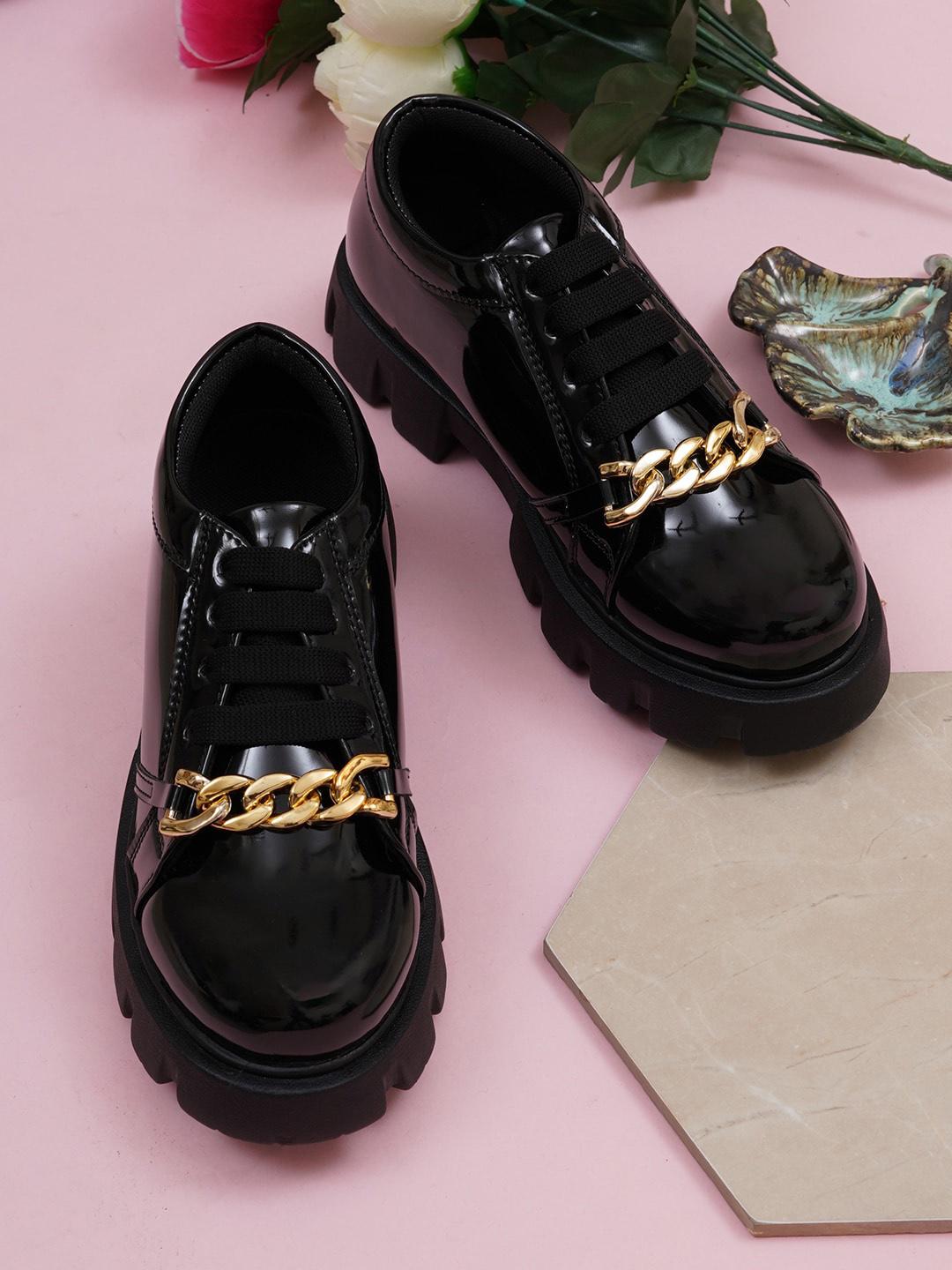 Buy HASTEN Women Embellished Heeled Sneakers - Casual Shoes for Women ...