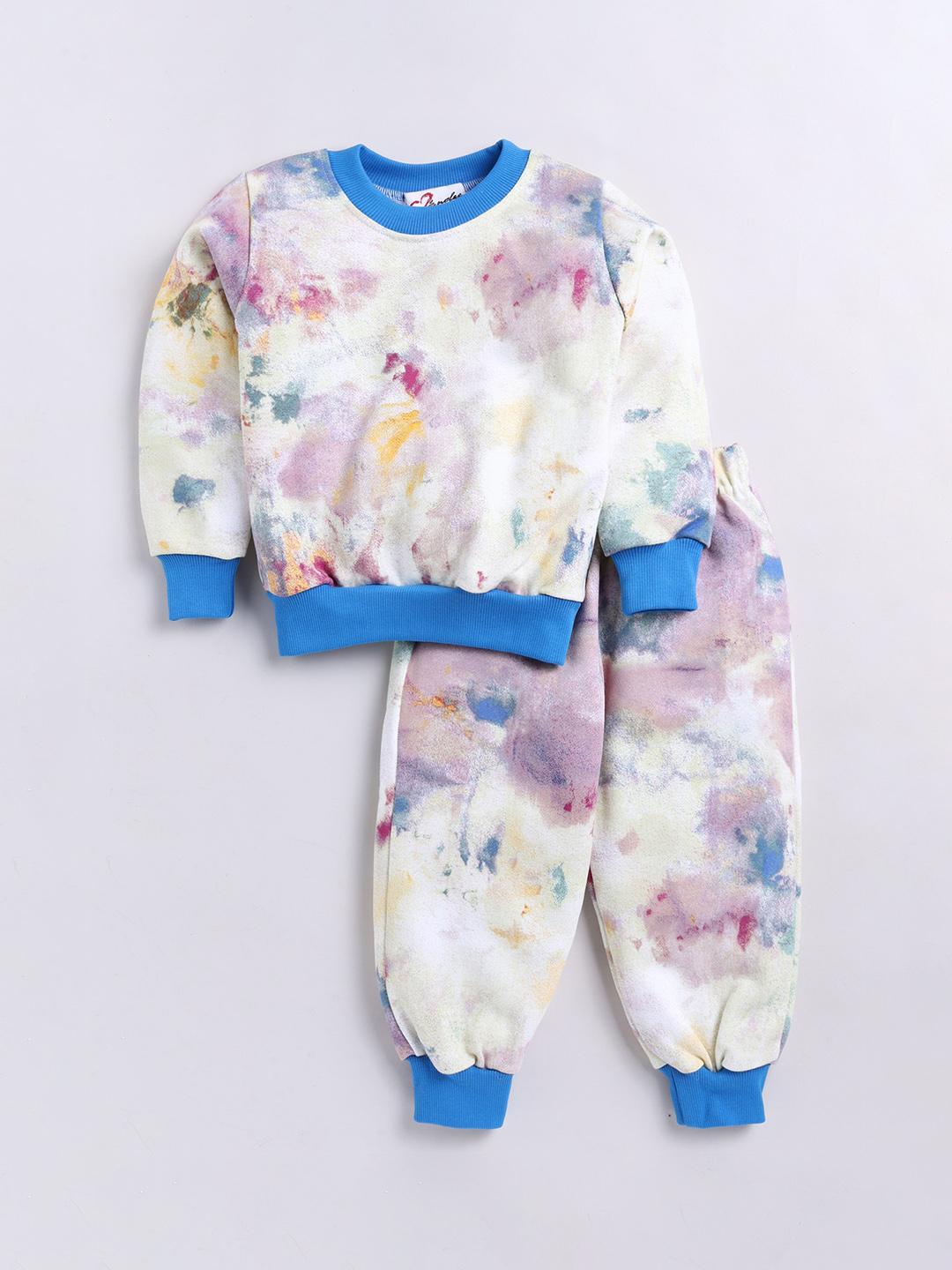 Buy M'andy Girls Tie Dye Tracksuits - Tracksuits for Girls 25444154 ...