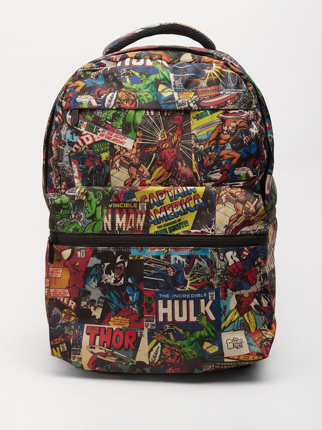 Buy The Souled Store Men Marvel Mightiest Heroes Printed Multicolor ...
