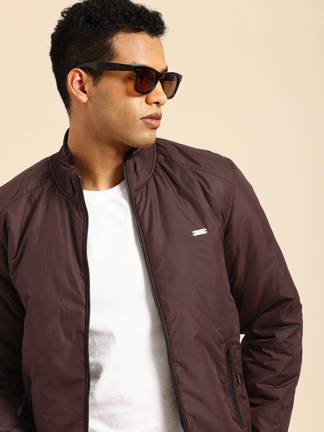 Buy Being Human Mock Collar Bomber Jacket - Jackets for Men 25564338 ...
