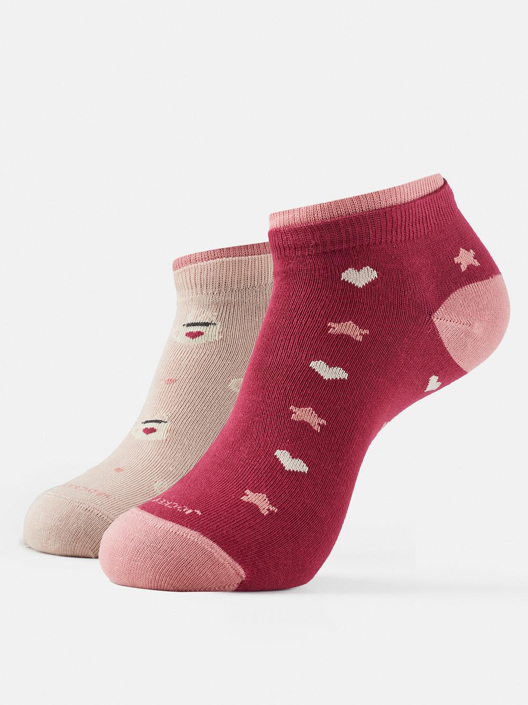 Buy Jockey Pack Of 2 Compact Cotton Stretch Low Show Socks With ...