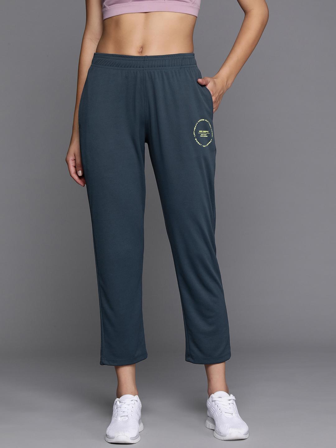 Buy HRX By Hrithik Roshan Women Brand Detail Printed Rapid Dry Training ...