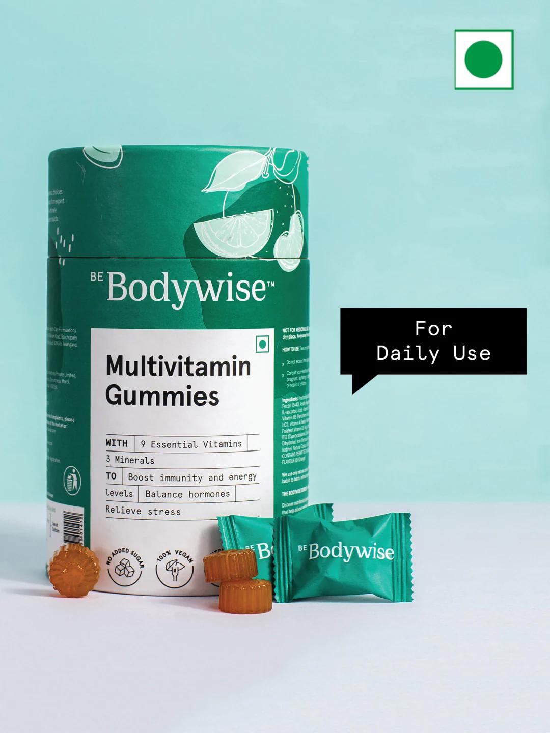 Buy Be Bodywise Multivitamin Gummies To Boost Immunity & Energy 60 ...