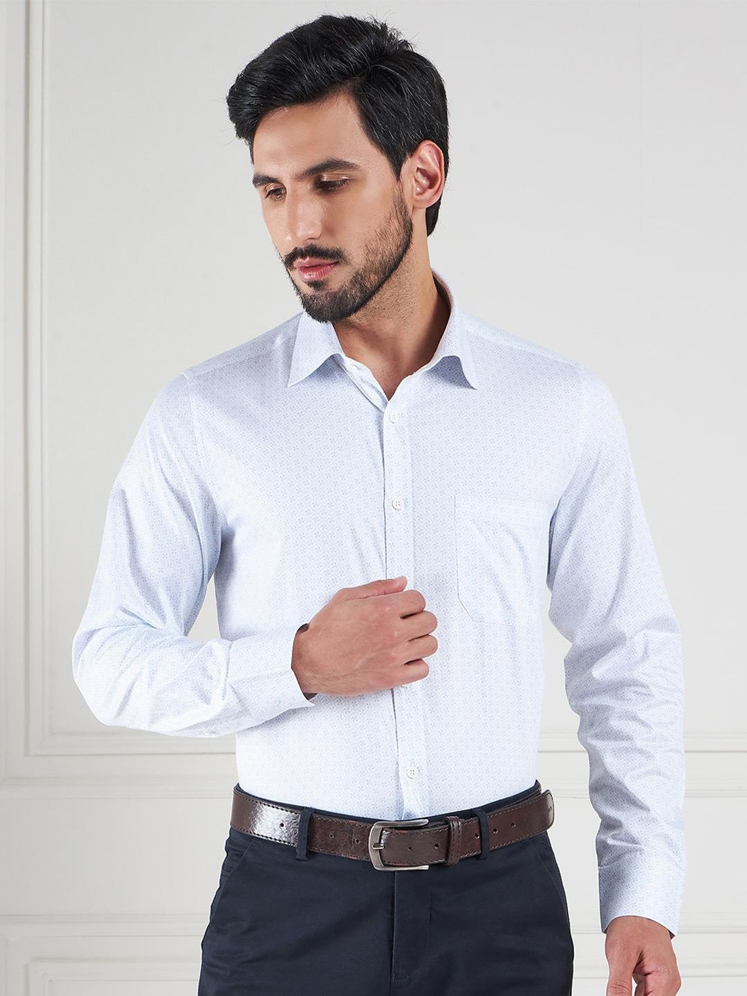 Buy LOUIS STITCH Floral Printed Comfort Cotton Formal Shirt - Shirts ...