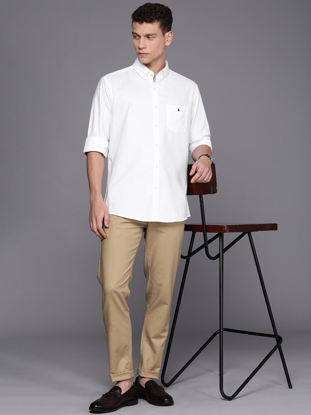 Buy Louis Philippe Sport Pure Cotton Slim Fit Casual Shirt - Shirts for ...