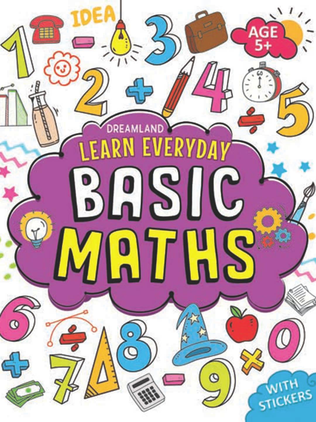 Buy Dreamland Kids Learn Everyday Basic Maths Interactive & Activity ...