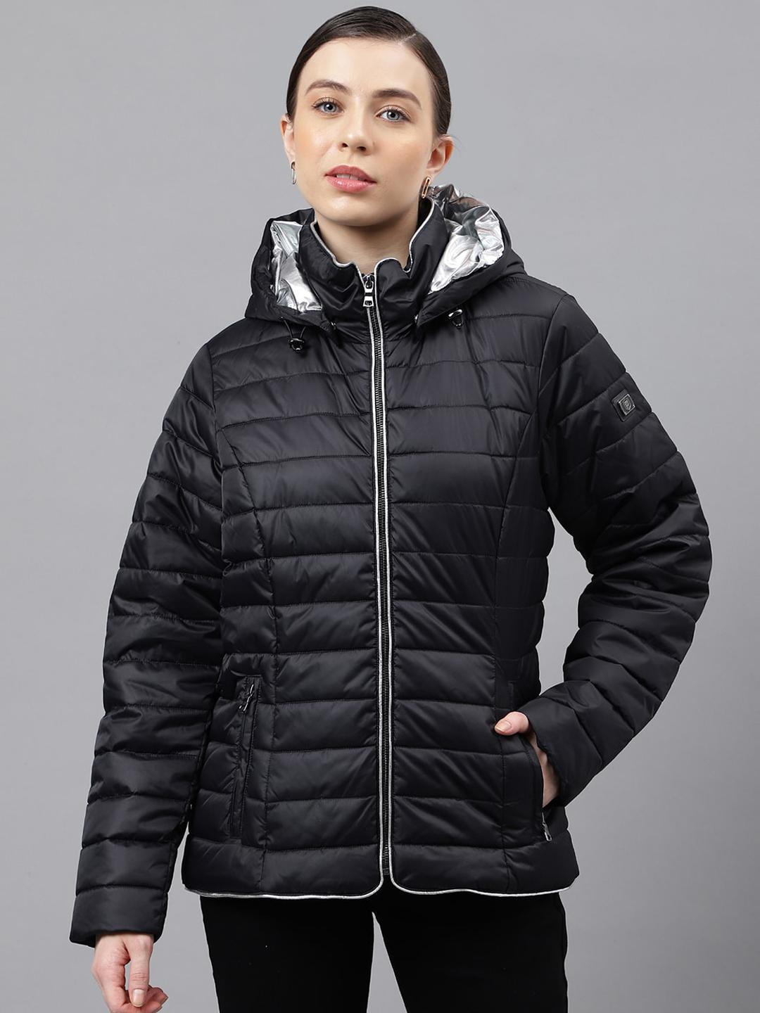 Buy Woods Hooded Padded Jacket - Jackets for Women 25864634 | Myntra