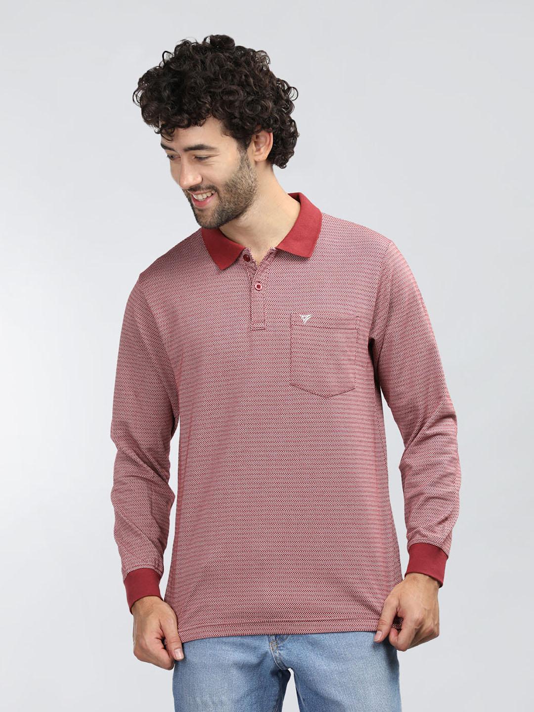 Buy NEVA Striped Polo Collar Cotton T Shirt - Tshirts for Men 25869306 ...