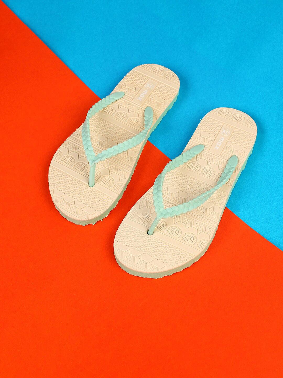 Buy Max Women Textured Thong Flip Flops - Flip Flops for Women 25885814 ...
