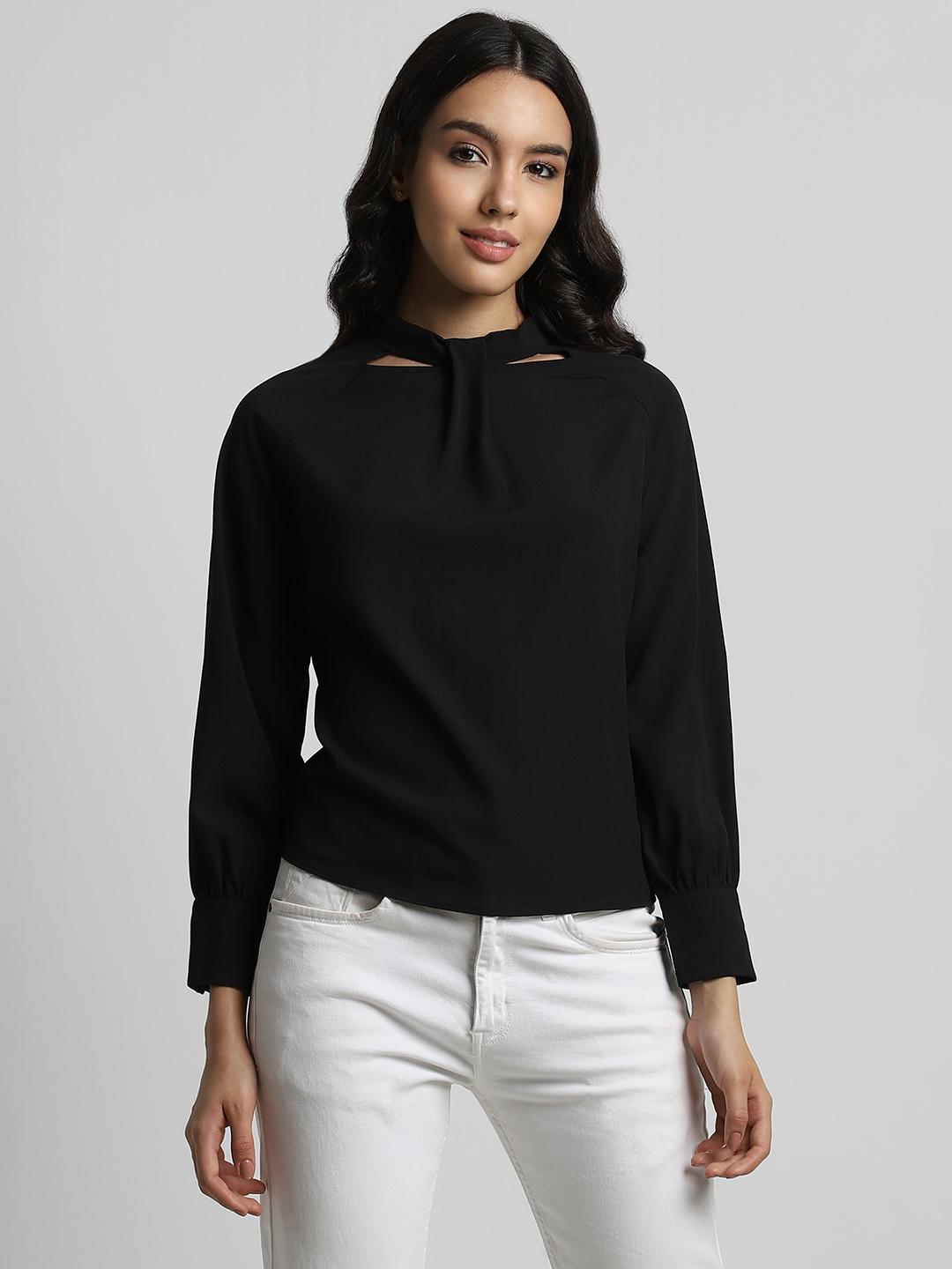 Buy Allen Solly Woman Black Top - Tops for Women 25910884 | Myntra