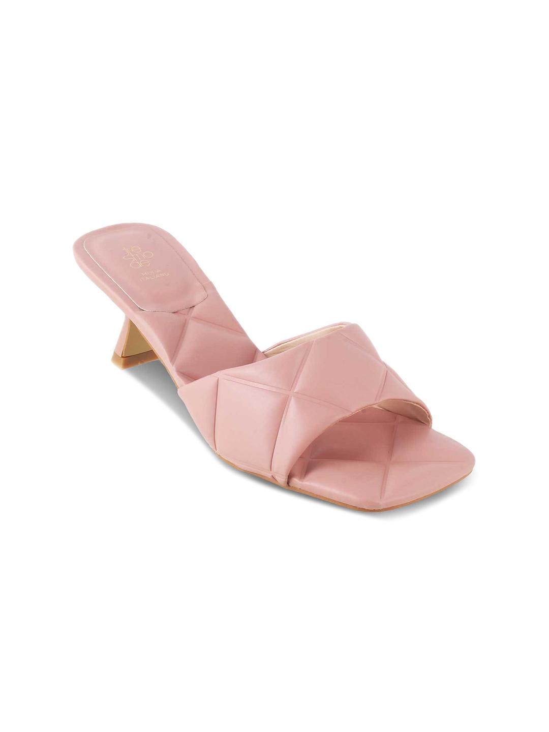 Buy Tresmode SICILLY Textured Open Toe Block Heels - Heels for Women ...