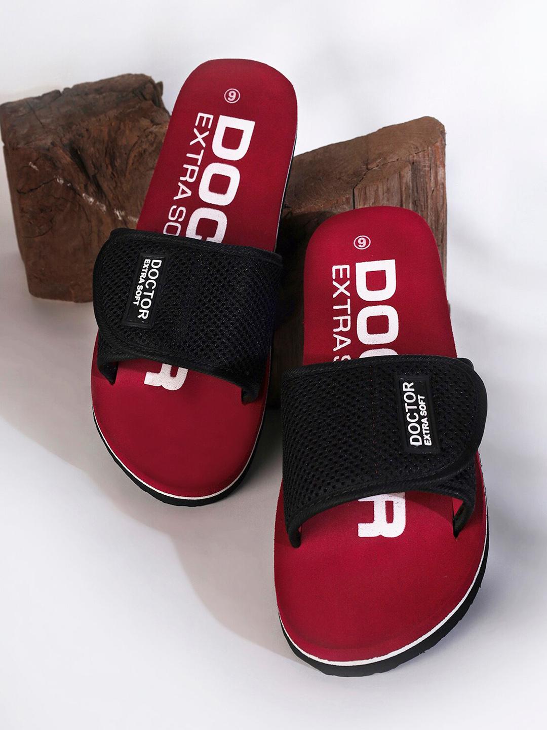 Buy DOCTOR EXTRA SOFT Women Textured Orthopedic Non Slip Sliders - Flip ...