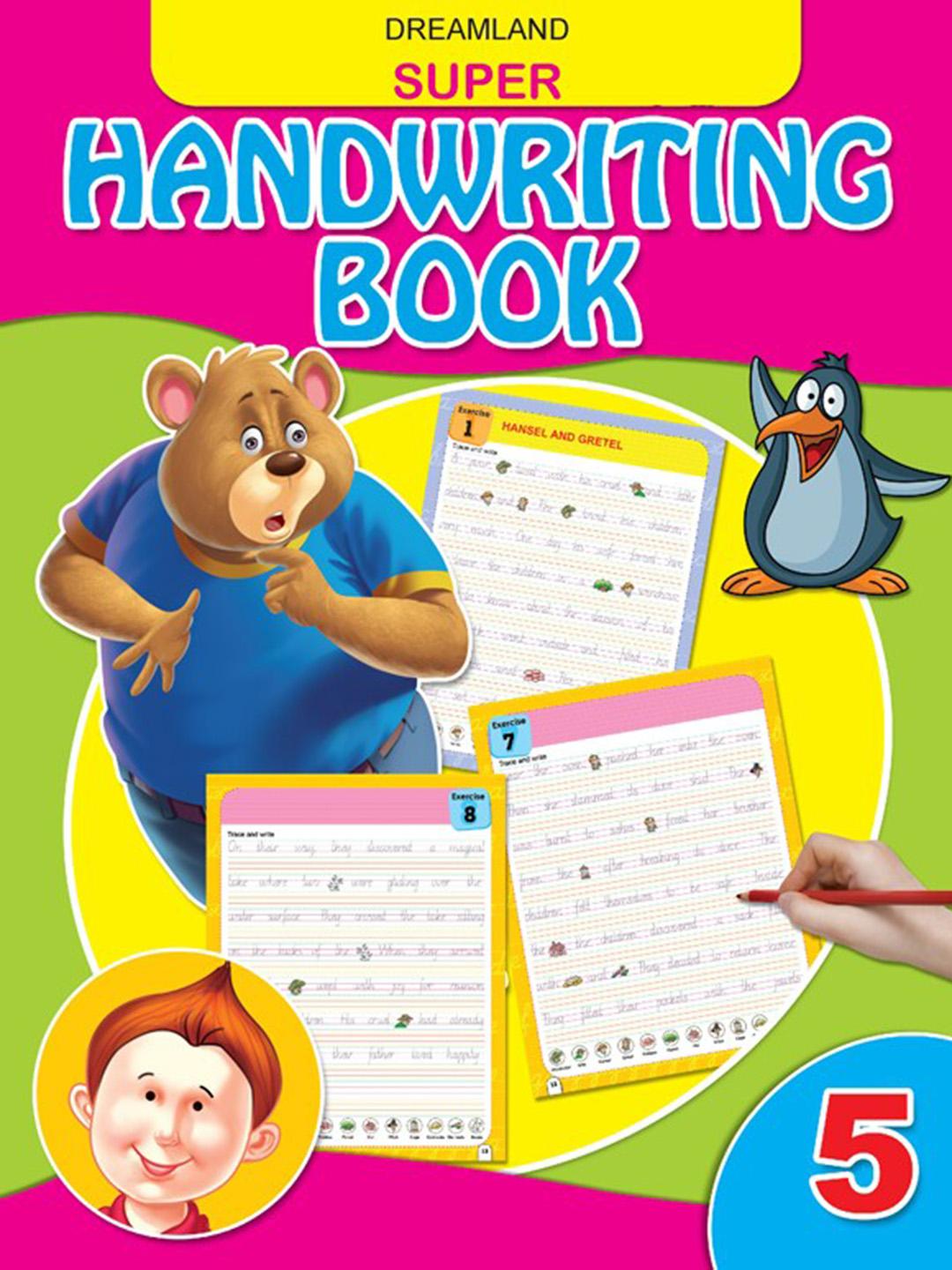 Buy Dreamland Super Hand Writing Book Part 5 Best Writing Book For Kid ...